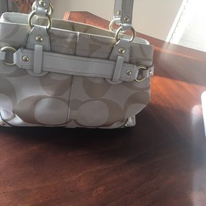 Coach | Bags | Coach Cream Colored Satchel | Poshmark